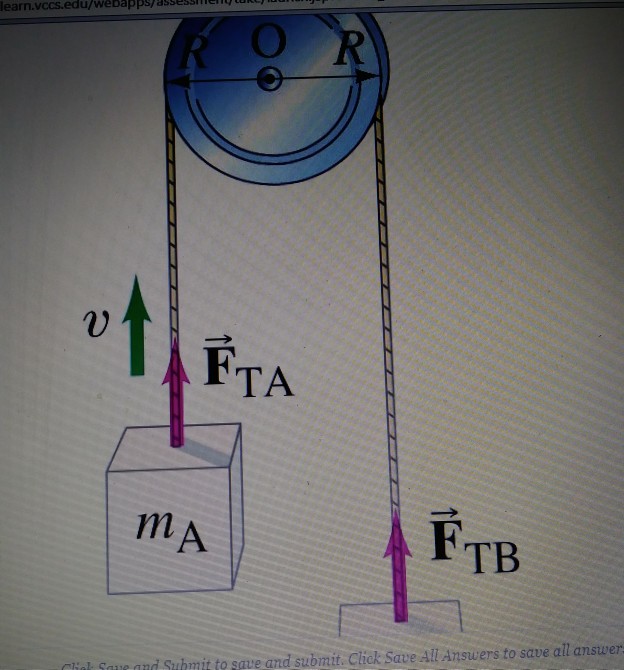 Solved An Atwood machine consists of two masses, mA=25 kg | Chegg.com