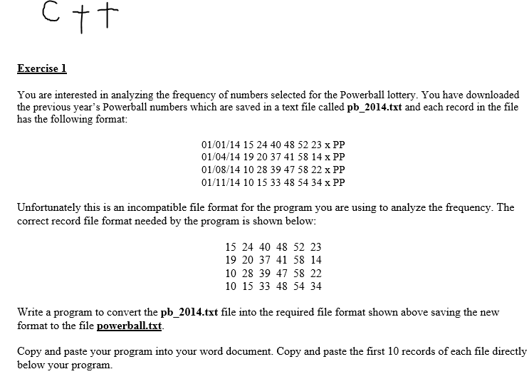Solved ctt Exercise1 You are interested in analyzing the | Chegg.com