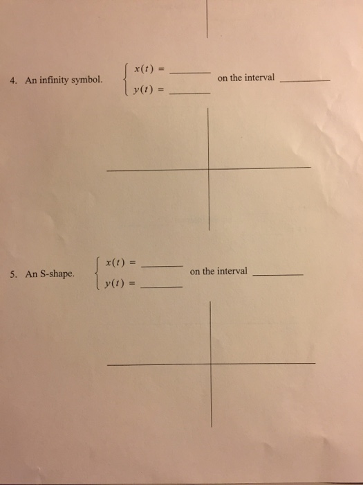 Solved Determine a parametric representation for each curve | Chegg.com