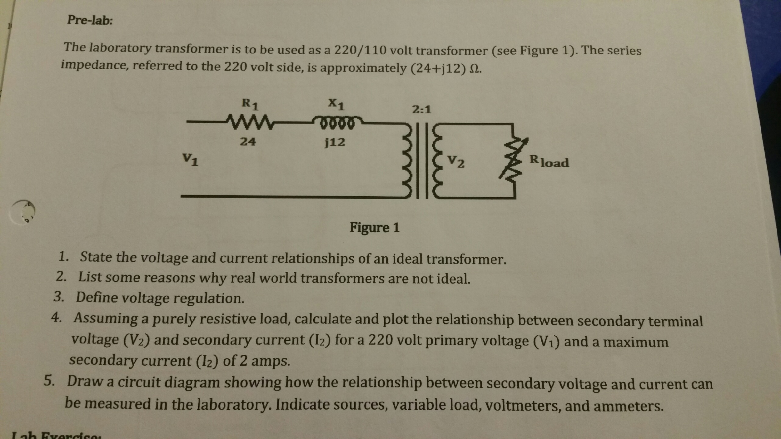 Solved Using the circuit provided, Assuming a purely | Chegg.com