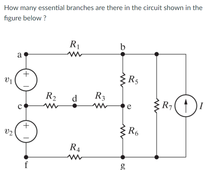 Solved Consider the circuit shown in the figure below. Check | Chegg.com