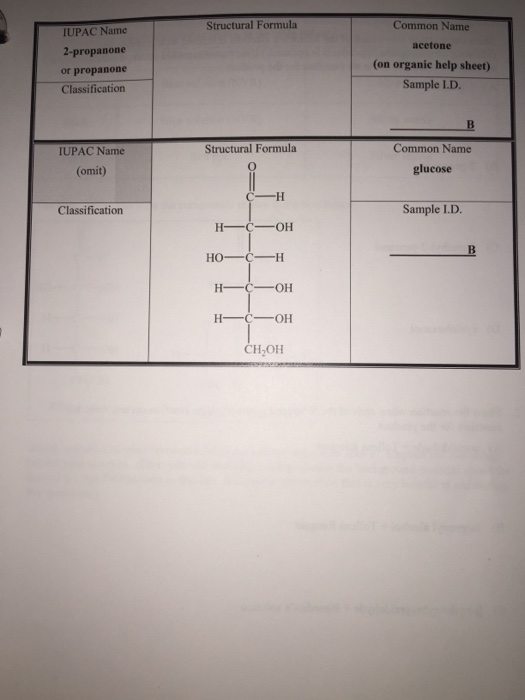 Solved Classification and Identification of Unknown Samples: | Chegg.com