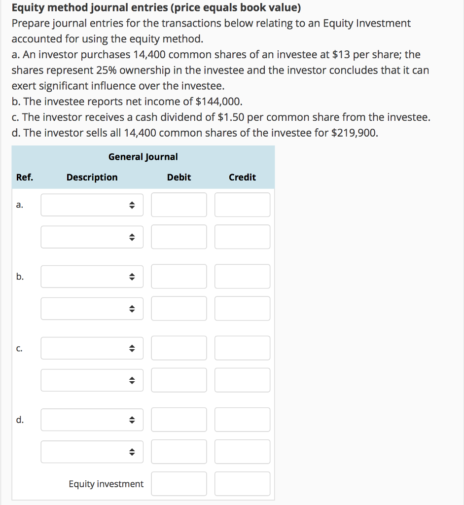 Solved Prepare journal entries for the transactions below | Chegg.com