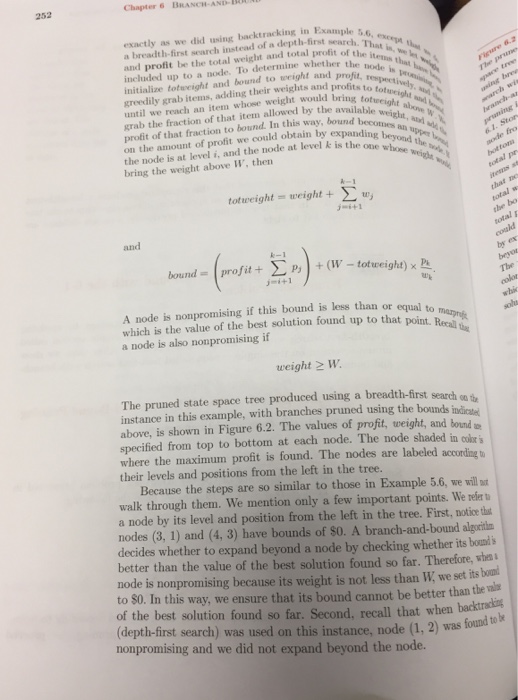 Solved 1 Use 61 The Breadth First Search With Branch And 