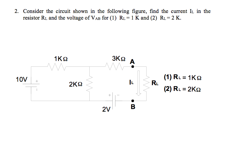 Solved Consider the circuit shown in the following figure, | Chegg.com