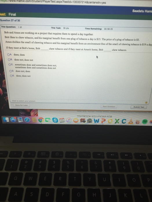 Solved Bob and Amos are working on a project that requires | Chegg.com