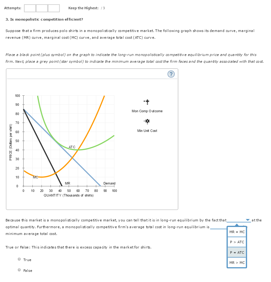 Solved Is monopolistic competition efficient Suppose that a | Chegg.com Solved Is monopolistic competition efficient Suppose that a | Chegg.com
