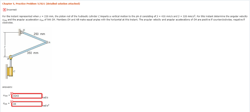 Solved Chapter 5, Practice Problem 5/021 (detailed solution | Chegg.com