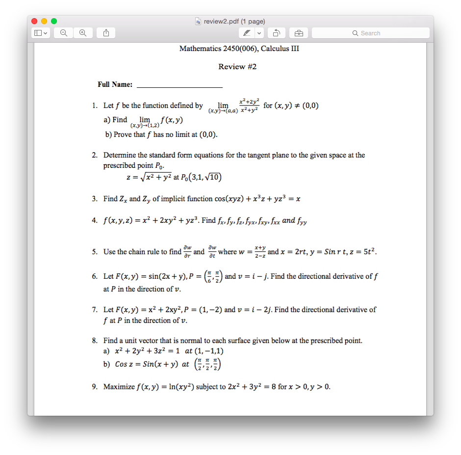 Maths Full Form