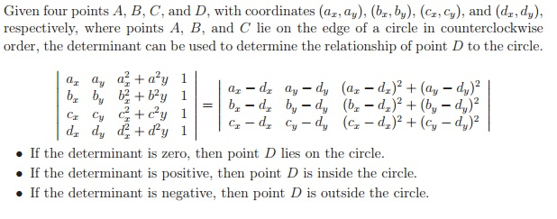 Solved Given four points A, B, C, and D, with coordinates | Chegg.com