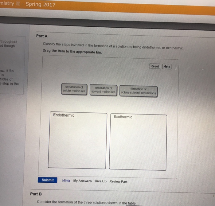 Solved Classify the steps involved in the formation of a | Chegg.com