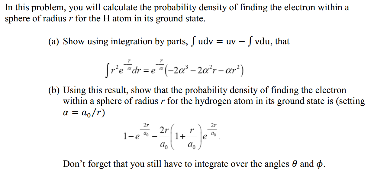 Solved In this problem, you will calculate the probability | Chegg.com