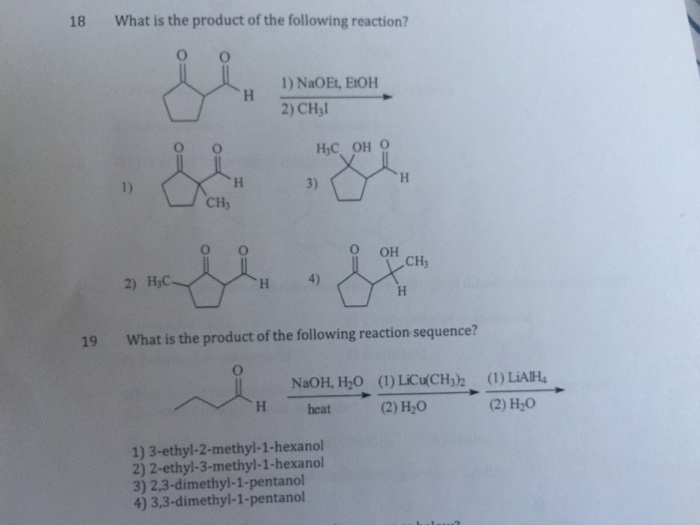 Solved Org chemistry | Chegg.com