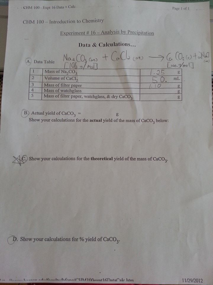 Solved I don't know how to calculate for the theoretical | Chegg.com