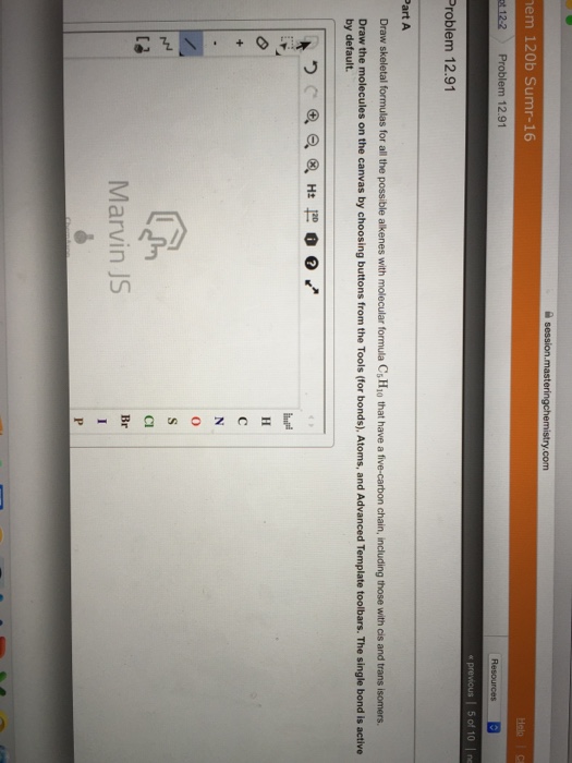 Solved Draw skeletal formulas tor all the possible alkenes | Chegg.com