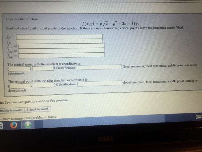 Solved te: Consider the point with the smallest x-coordinate | Chegg.com