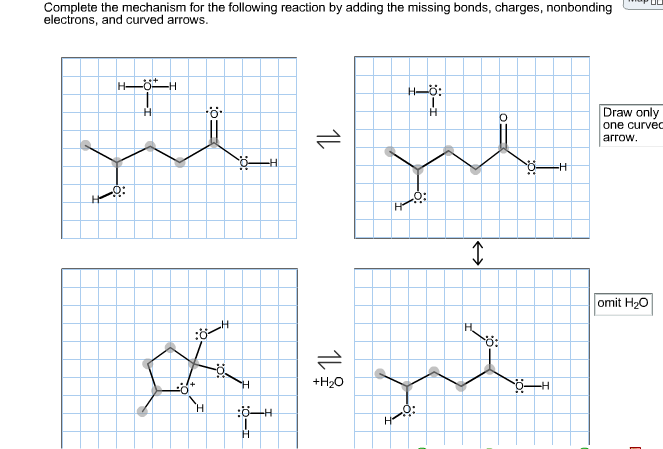 Solved Complete the mechanism for the following reaction by | Chegg.com