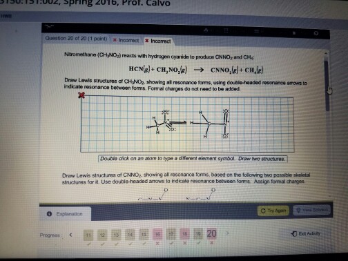 Cnno2 Lewis Structure Resonance