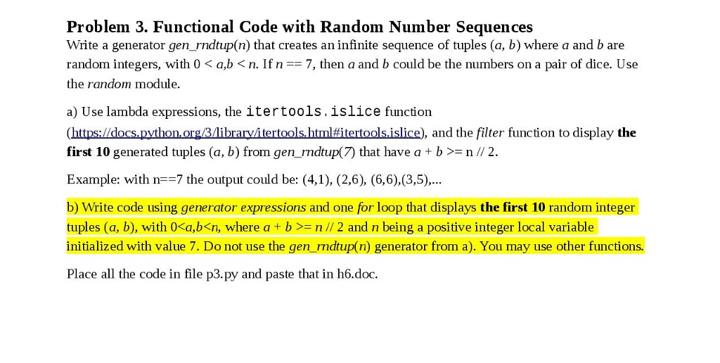 Solved The following needs to be coded in Python 3.x. READ | Chegg.com