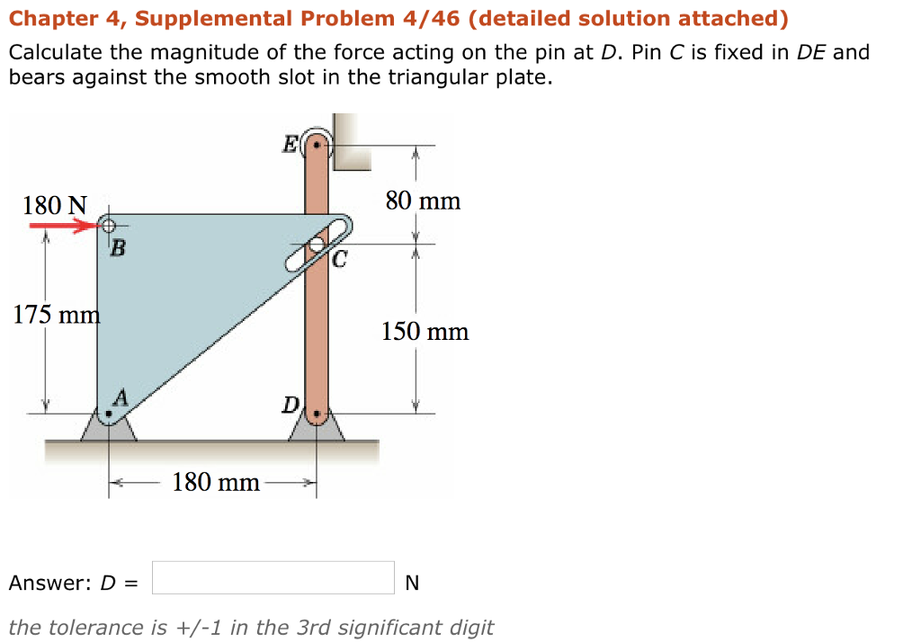 Solved Chapter 4, Supplemental Problem 4/46 (detailed | Chegg.com