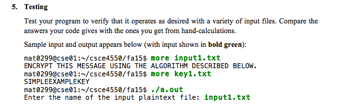 Encryption programming problem written in C++ | Chegg.com