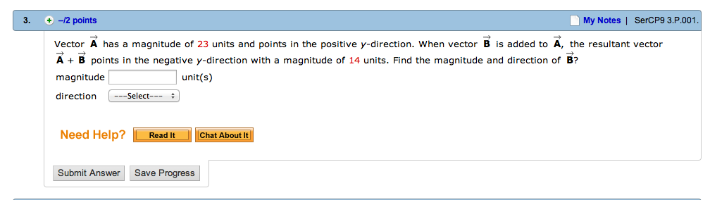 Solved Vector A rightarrow has a magnitude of 23 units and | Chegg.com