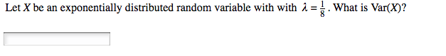 Solved Let X be an exponentially distributed random variable | Chegg.com