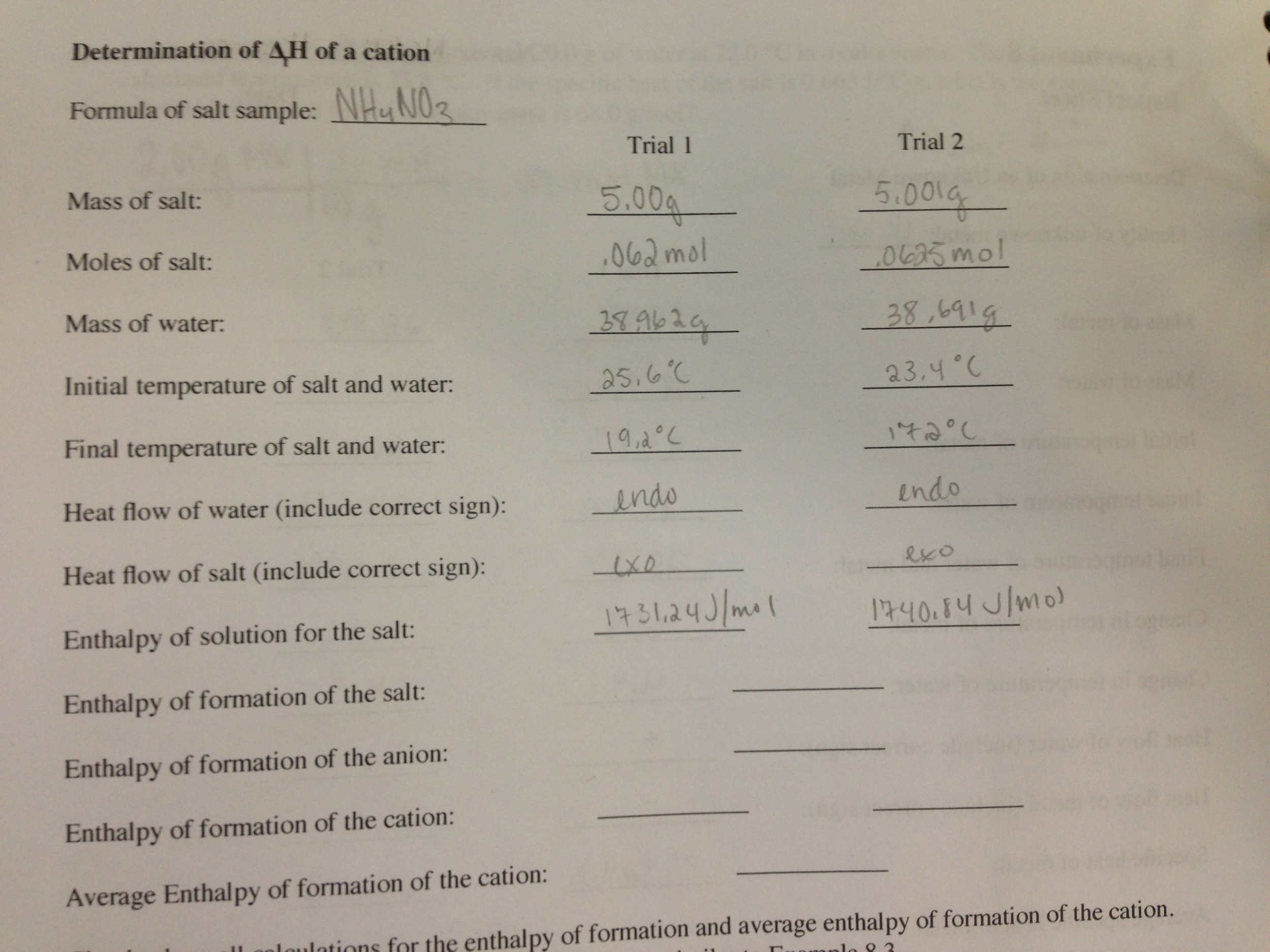 Solved Given this data, calculate the enthalpy of formation | Chegg.com