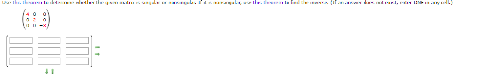 Solved Use this theorem to determine whether the given | Chegg.com