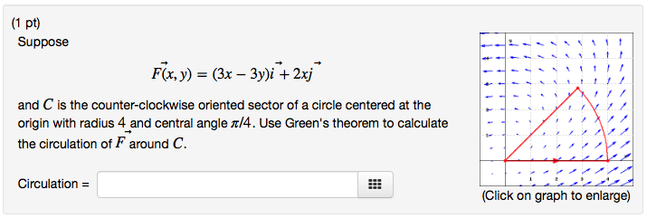 Solved Suppose vector F (x, y) = (3x - 3y) vector I + 2x | Chegg.com