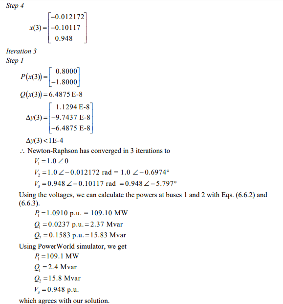 Solved Problem 6.46. Load PowerWorld Simulator case "Problem | Chegg.com