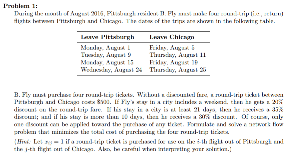 Solved I have issues with formulating this network model. | Chegg.com