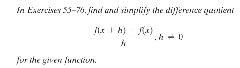 Solved n Exercises 55-76, find and simplify the difference | Chegg.com