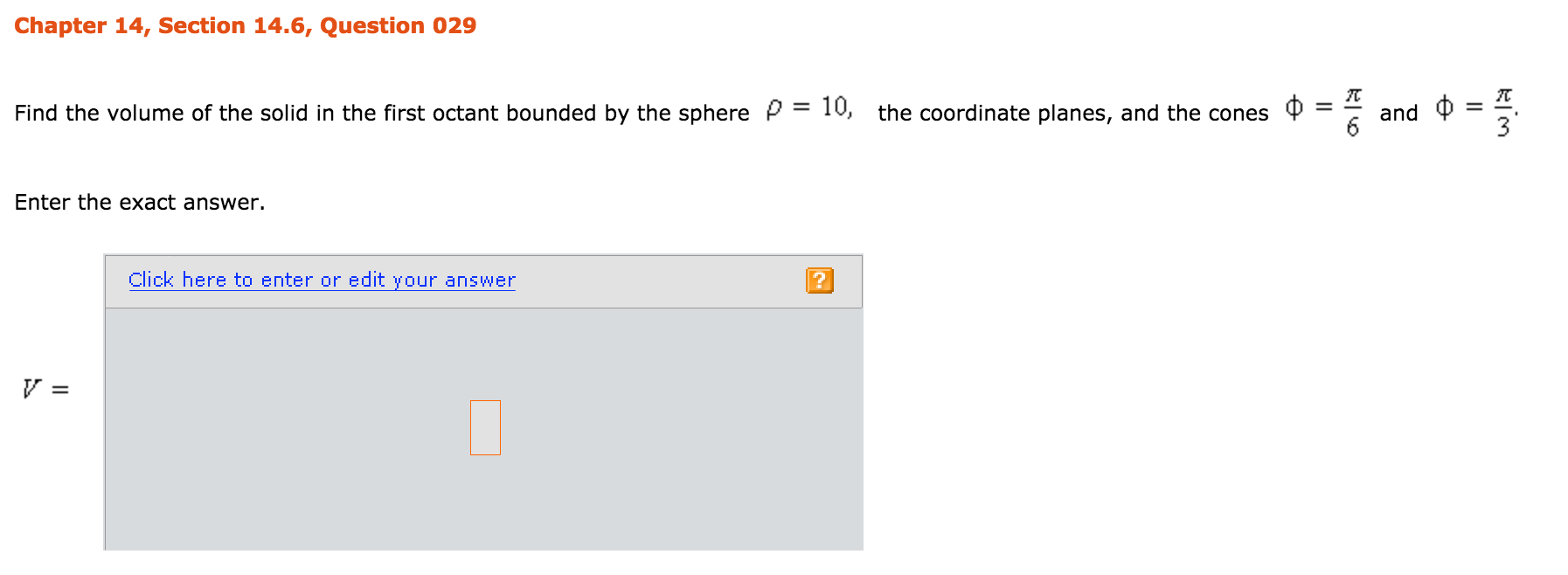 Solved Find the volume of the solid in the first octant | Chegg.com