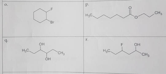 Solved O. ?. CH3 Br q. ?? ?? H3C H3C CH CH3 ?? | Chegg.com