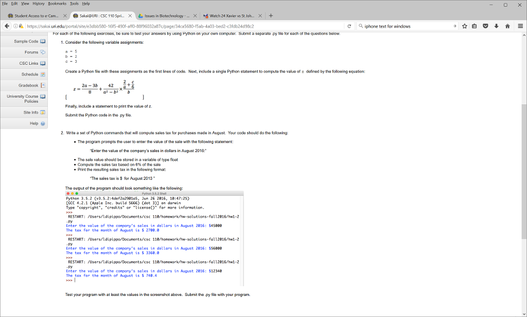 Solved Eile Edit View History Bookmarks Tools Help Student | Chegg.com