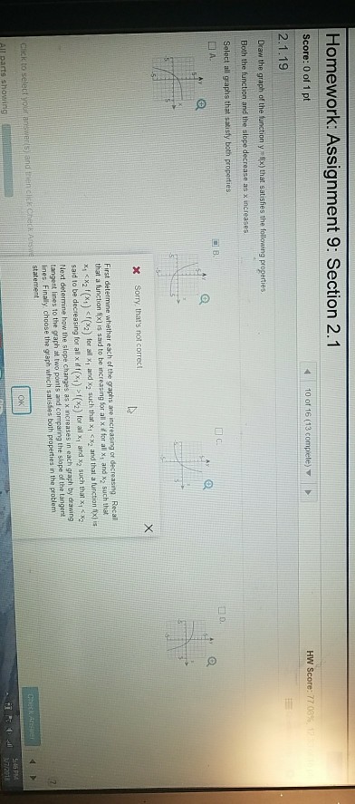 Solved Homework Assignment 9 Section 2 1 Score 0 Of 1 Pt