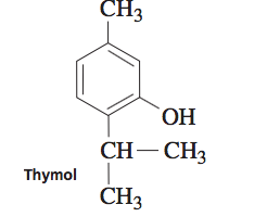 Solved 1. a.) Why is thymol very slightly soluble in water, | Chegg.com
