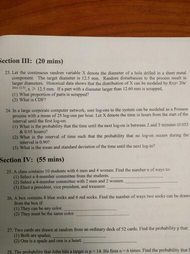 Solved Let the continuous random variable X denote the | Chegg.com