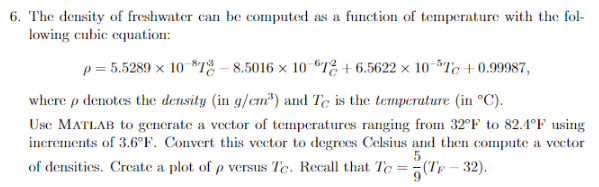 Solved Write A Scriptfunction File On Matlab And Provide 1862
