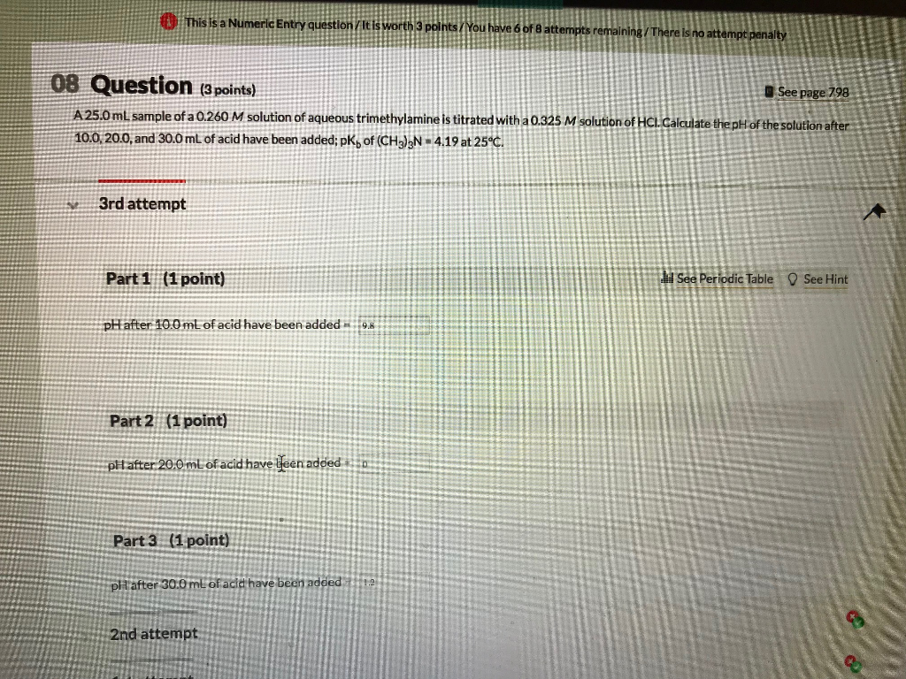 Solved A 25.0 mL sample of a 0.260 M solution of aqueous | Chegg.com