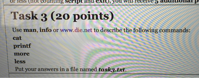 Solved The the answer this is unax CS 371 and NET 371 - UNIX | Chegg.com