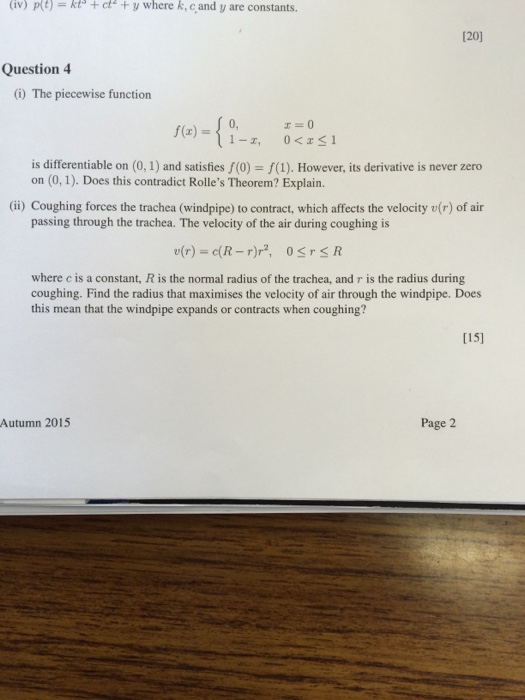 Solved The piecewise function is differentiable on (0, 1) | Chegg.com