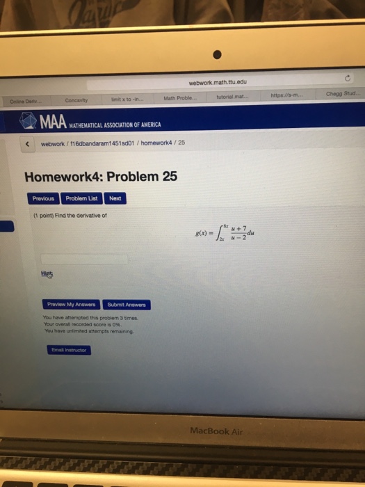 Solved webwork math ttu.edu limit to webwork. 1451 sd01 | Chegg.com Solved webwork math ttu.edu limit to webwork. 1451 sd01 | Chegg.com