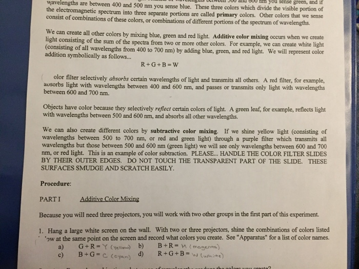 Solved For part I and part II, I did the work already but I | Chegg.com