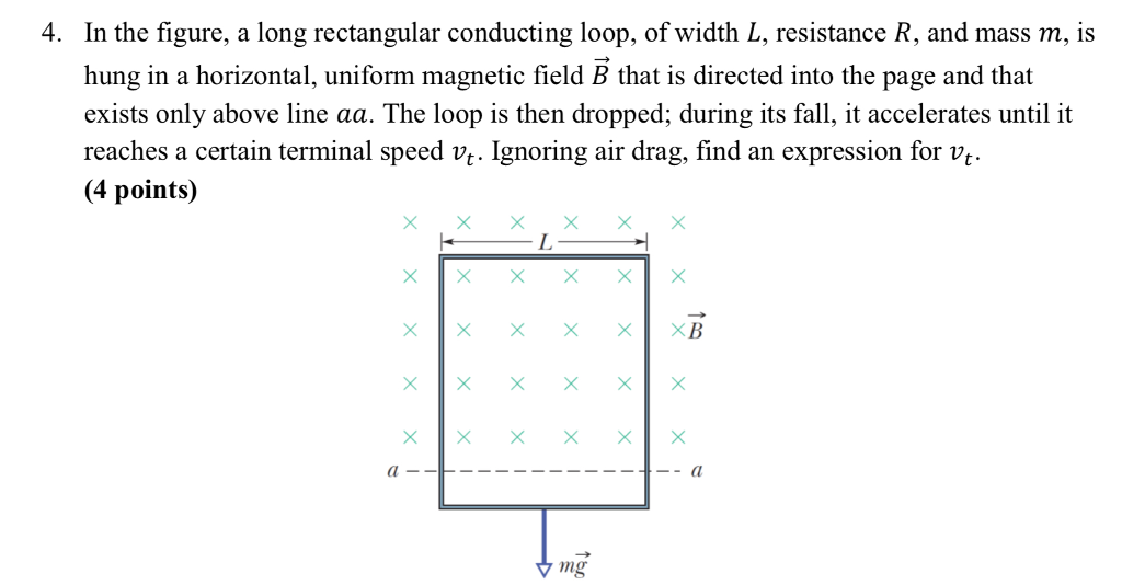 Solved In the figure, a long rectangular conducting loop, of | Chegg.com