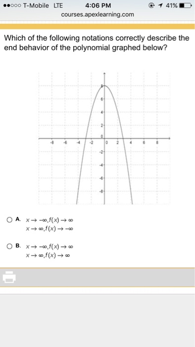 Which of the Following Notations Correctly Describe the End Behavior - BrayankruwGoodwin