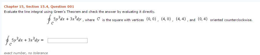 Solved Chapter 15, Section 15.4, Question 001 Evaluate the | Chegg.com Solved Chapter 15, Section 15.4, Question 001 Evaluate the | Chegg.com