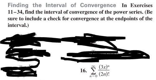 Solved Finding the Interval of Convergence In Exercises | Chegg.com