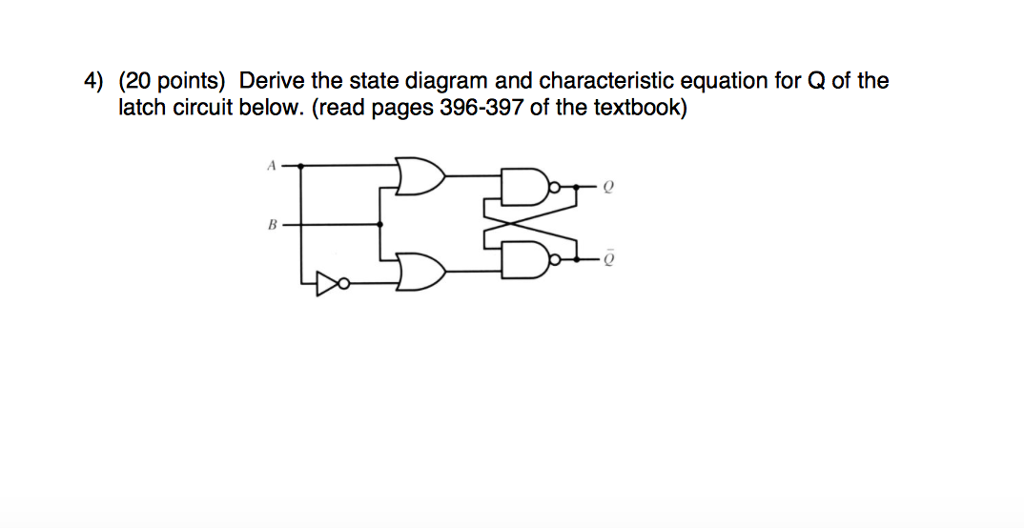 Solved 4) (20 points) Derive the state diagram and | Chegg.com